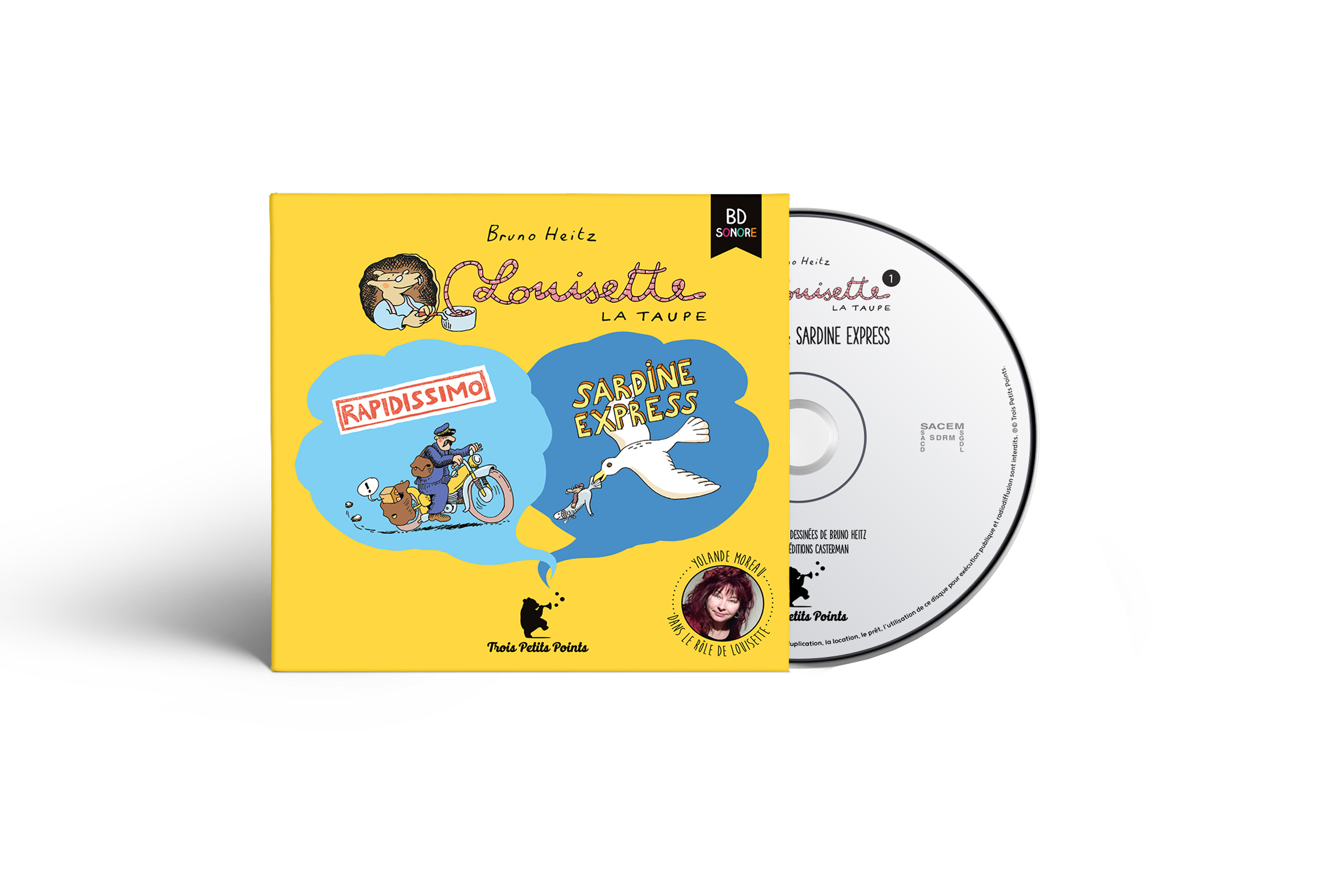 Louisette la taupe — Éditions Trois Petits Points